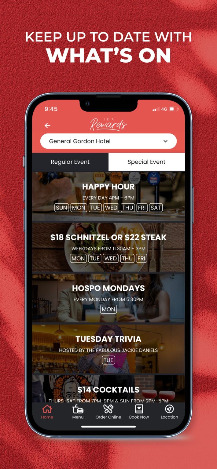 Become a Member Today - General Gordon Hotel